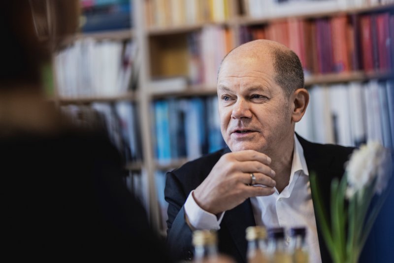 Olaf Scholz: Olaf Scholz im Interview mit der Zeit
